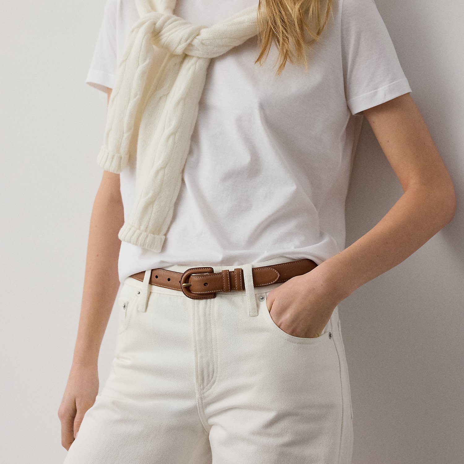 RALPH LAUREN Ralph Lauren Calfskin Belt